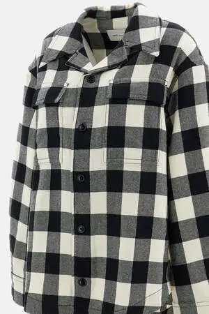 AMI Paris Camicia Overshirt Con Colletto Camp E Tasche