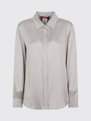 Max Mara Max Mara Studio Women Shirt Woman Max Mara Studio Gray