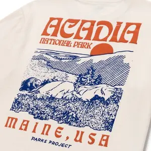 PARKS PROJECT Acadia Puff Print Pocket T-shirt