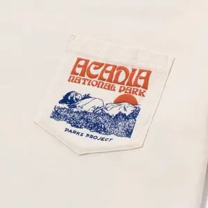 PARKS PROJECT Acadia Puff Print Pocket T-shirt