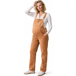 CACHE COEUR Maternity & Nursing Overall Andy - Camel