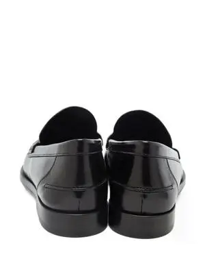 Fendi Stitched Apron Penny Loafers