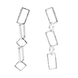 KARIZIA MX Threshold Earrings - Silver