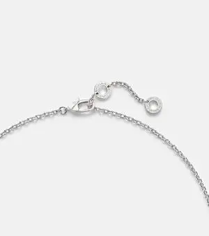 BVLGARI Serpenti Viper 18kt White Gold Necklace With Diamonds