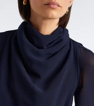 Altuzarra Cara Draped Blouse