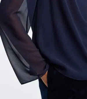 Altuzarra Cara Draped Blouse