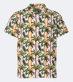 Vilebrequin Charli Printed Cotton-blend Terry Shirt - Multicoloured