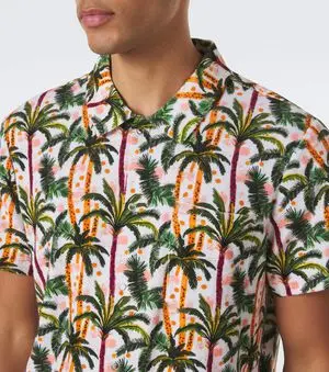 Vilebrequin Charli Printed Cotton-blend Terry Shirt