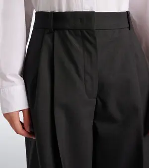 JOSEPH Gabbie Wool-blend Bermuda Shorts