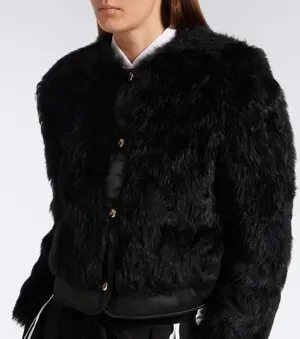 Moncler Majestueux Shearling Jacket