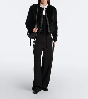 Moncler Majestueux Shearling Jacket