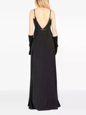 SOCIETE ANONYME Long Island V-neck Wool Maxi Dress