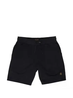 REFRIGIWEAR Logo-patch Drawstring Shorts - Black