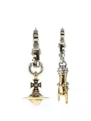 VIVIENNE WESTWOOD Anatoly Orb And Hand-motif Earrings