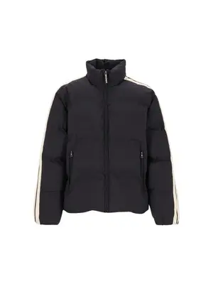 Palm Angels Classic Logo Track Puffer Jacket - Black
