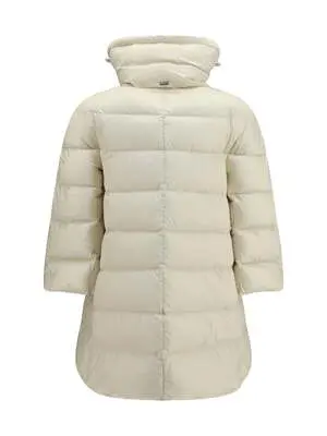 Herno Long Cleofe Padded Puffer Jacket - Multicolor