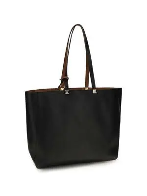Valentino Garavani Reversible Rockstud Calfskin Tote Bag