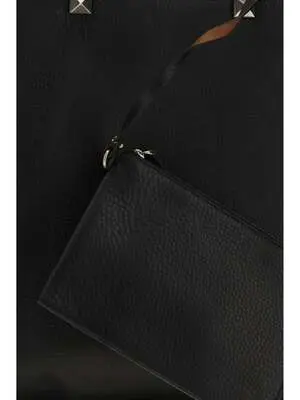 Valentino Garavani Reversible Rockstud Calfskin Tote Bag