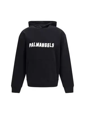 Palm Angels Palm Hills Hooded Sweatshirt - Black