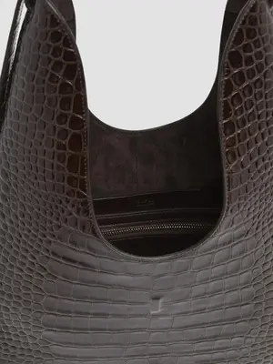 TOM FORD Arc Croc-embossed Mini Bag