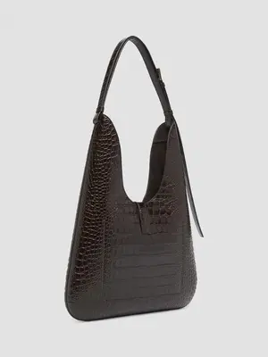 TOM FORD Arc Croc-embossed Mini Bag