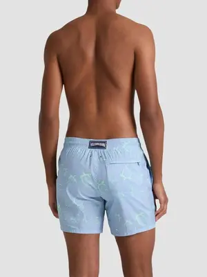 Vilebrequin Bubbles Turtles 3d Print Swim Shorts