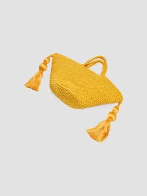 Carolina Herrera Lupe Mini Rope Tote Bag