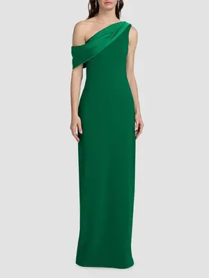 SACHIN BABI Angelina One-shoulder Gown