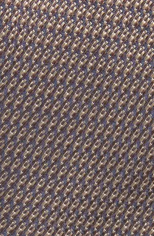 Canali Neat Silk Tie - Brown