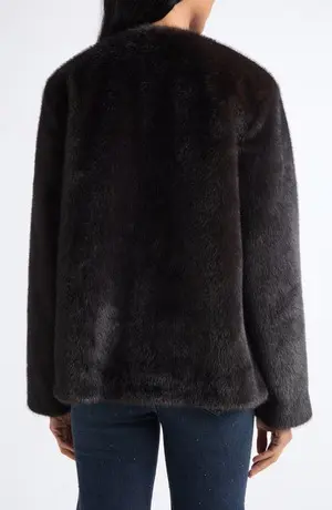 Veronica Beard Griselda Faux Fur Coat