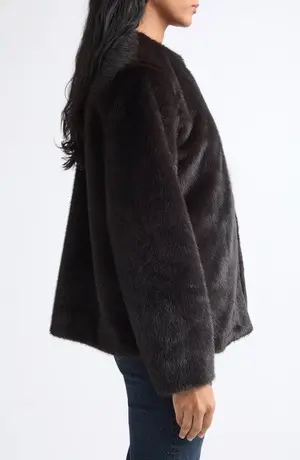 Veronica Beard Griselda Faux Fur Coat