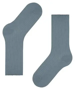Falke Cosy Wool Boot Boot Socks - Blue