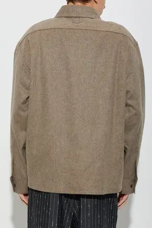 Jacquemus Wool Shirt-jacket ‘flash - Grey