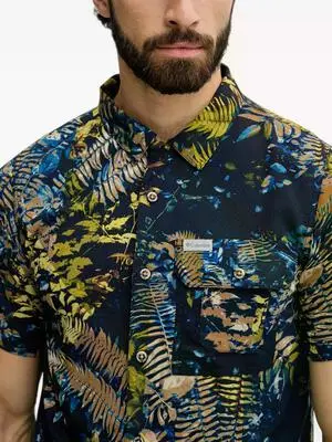 Columbia Fern-print Short-sleeved Shirt