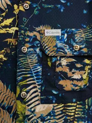 Columbia Fern-print Short-sleeved Shirt