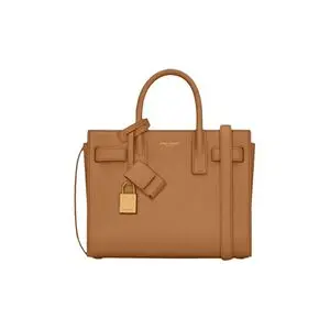 Saint Laurent Nano Sac De Jur Tote Bag 'cinnamon - Brown