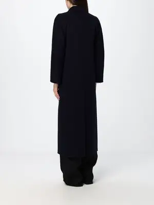 Max Mara Long Double-breasted Cashmere Coat With Rever Collar