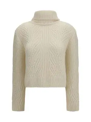 Moncler Alpaca-blend Turtleneck Sweater - Multicolor