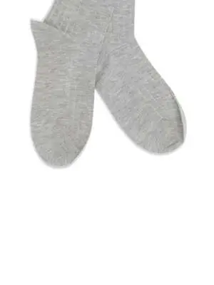 Brunello Cucinelli Cotton Socks - Gray