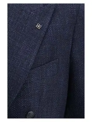 Tagliatore Single-breasted Blazer With Patch Pockets