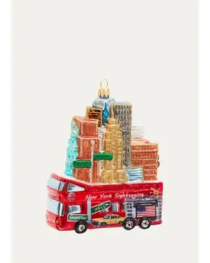 IMPULS Glass Nyc Bus Ornat - Multi
