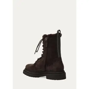 Brunello Cucinelli Monili-trim Suede Ankle Boots