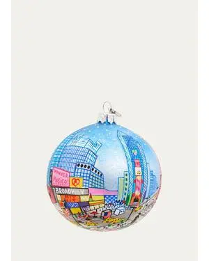 MICHAEL STORRINGS Times Square Christmas Ornat - Multi