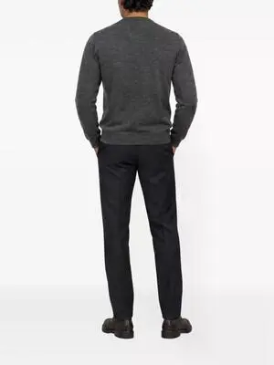 FRANZESE COLLECTION Stefano De Martino Wool Sweater - Grey