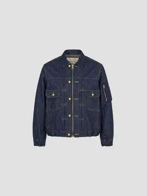 Sacai Denim-style Utility Jacket