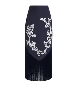 ALEMAIS Dillion Fringe Skirt