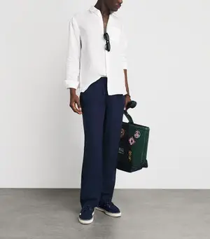 Vilebrequin Cotton Canvas Espadrille Loafers
