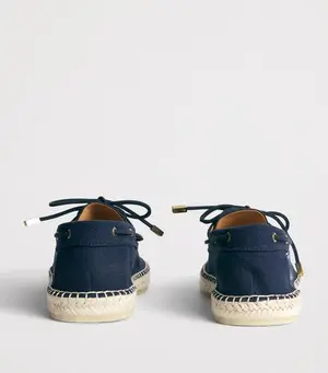 Vilebrequin Cotton Canvas Espadrille Loafers