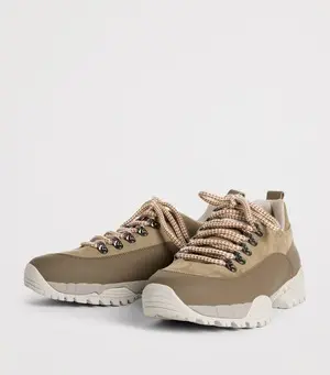Eleventy Leather Sneakers