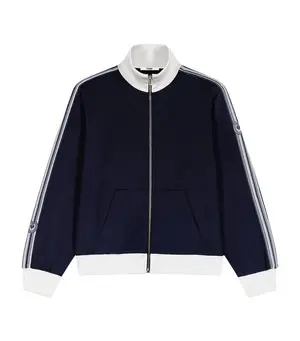 Maje Zip-up Sweatshirt - Blue